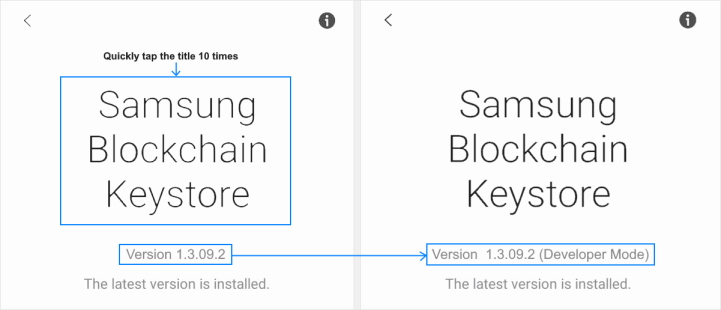 Transfer ERC20 Token with Blockchain App | Samsung Developers