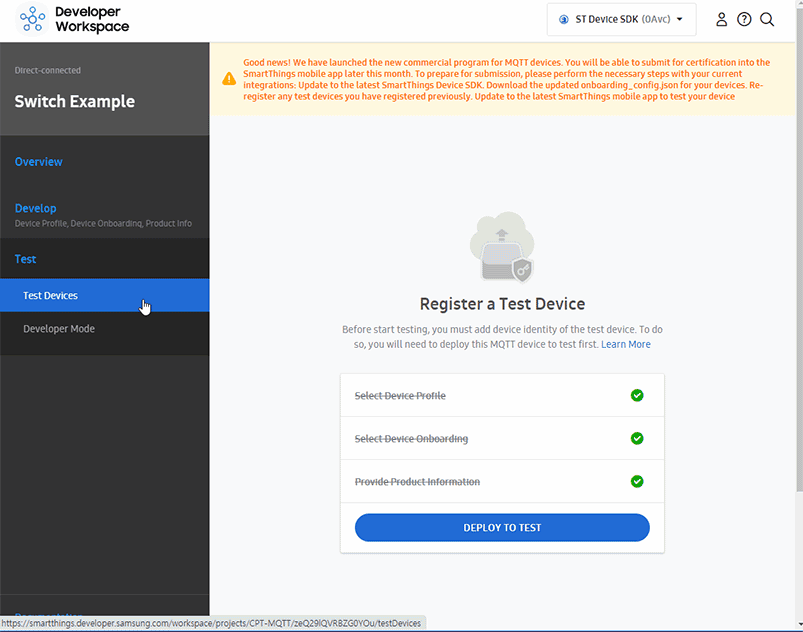 Integrate IoT Devices into the SmartThings Ecosystem | Samsung Developers