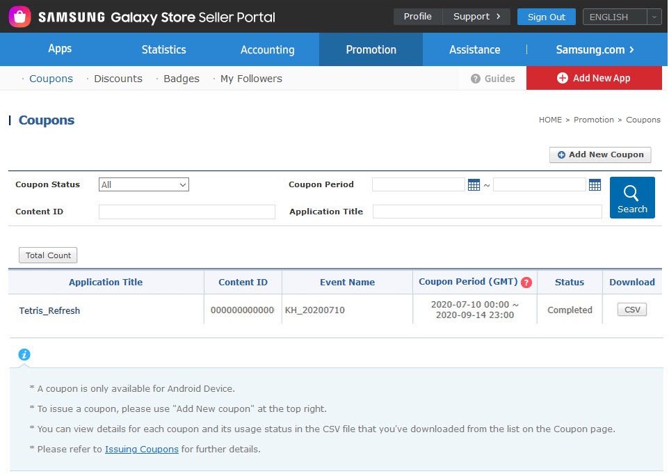 Galaxy Store - Distribute | Samsung Developers