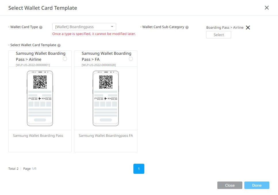 Manage Wallet Cards | Samsung Developers