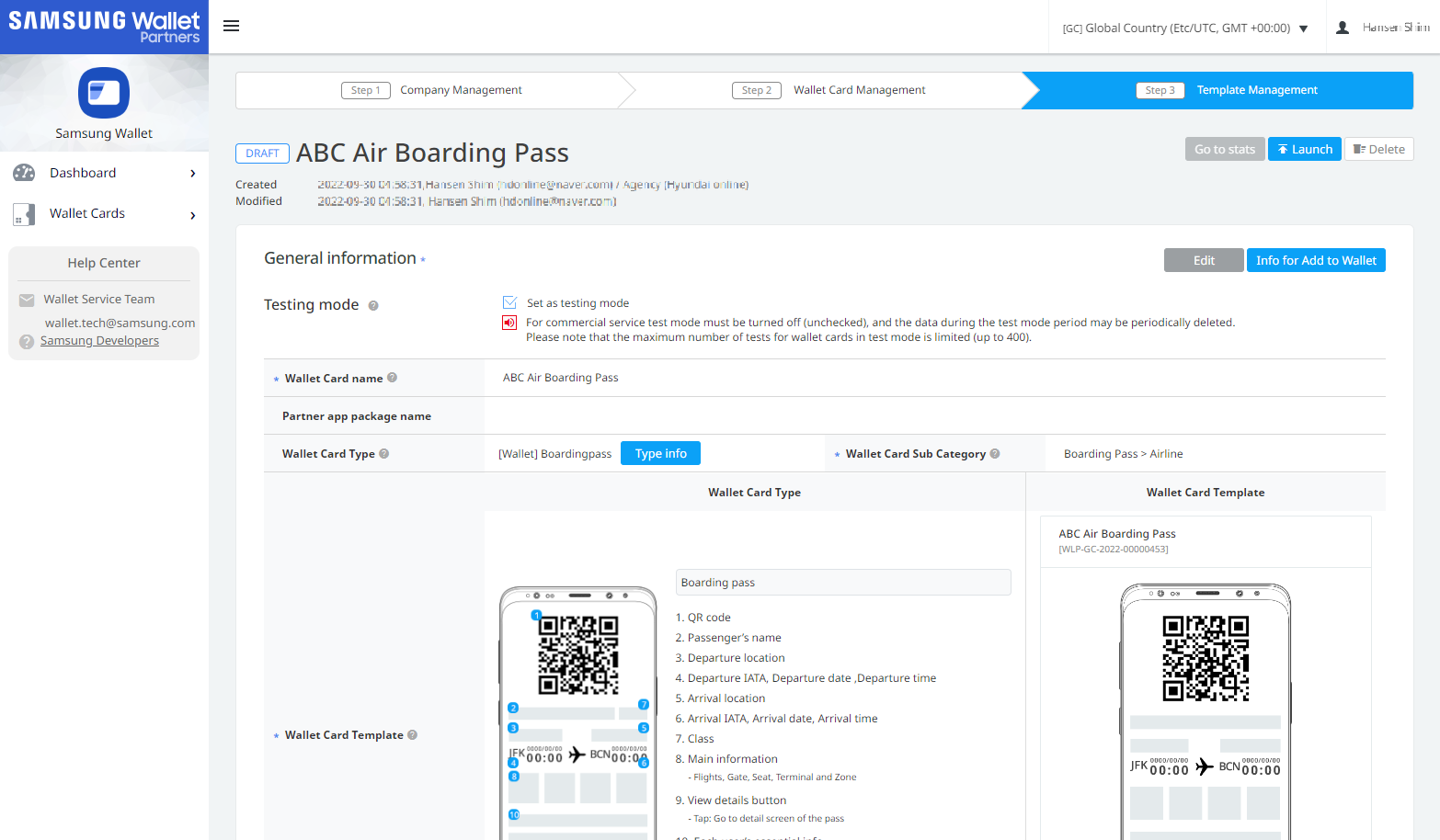 Manage Wallet Cards | Samsung Developers
