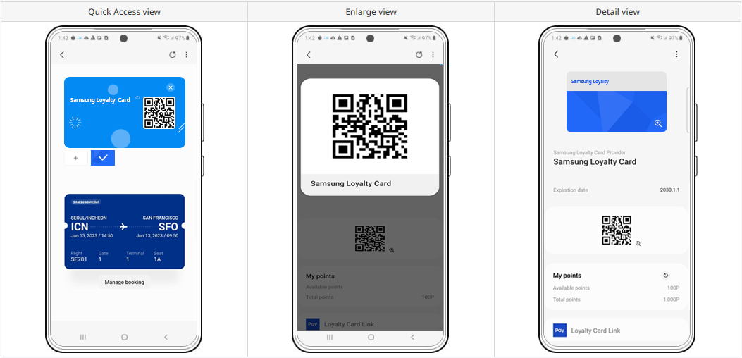 Wallet Cards | Samsung Developers