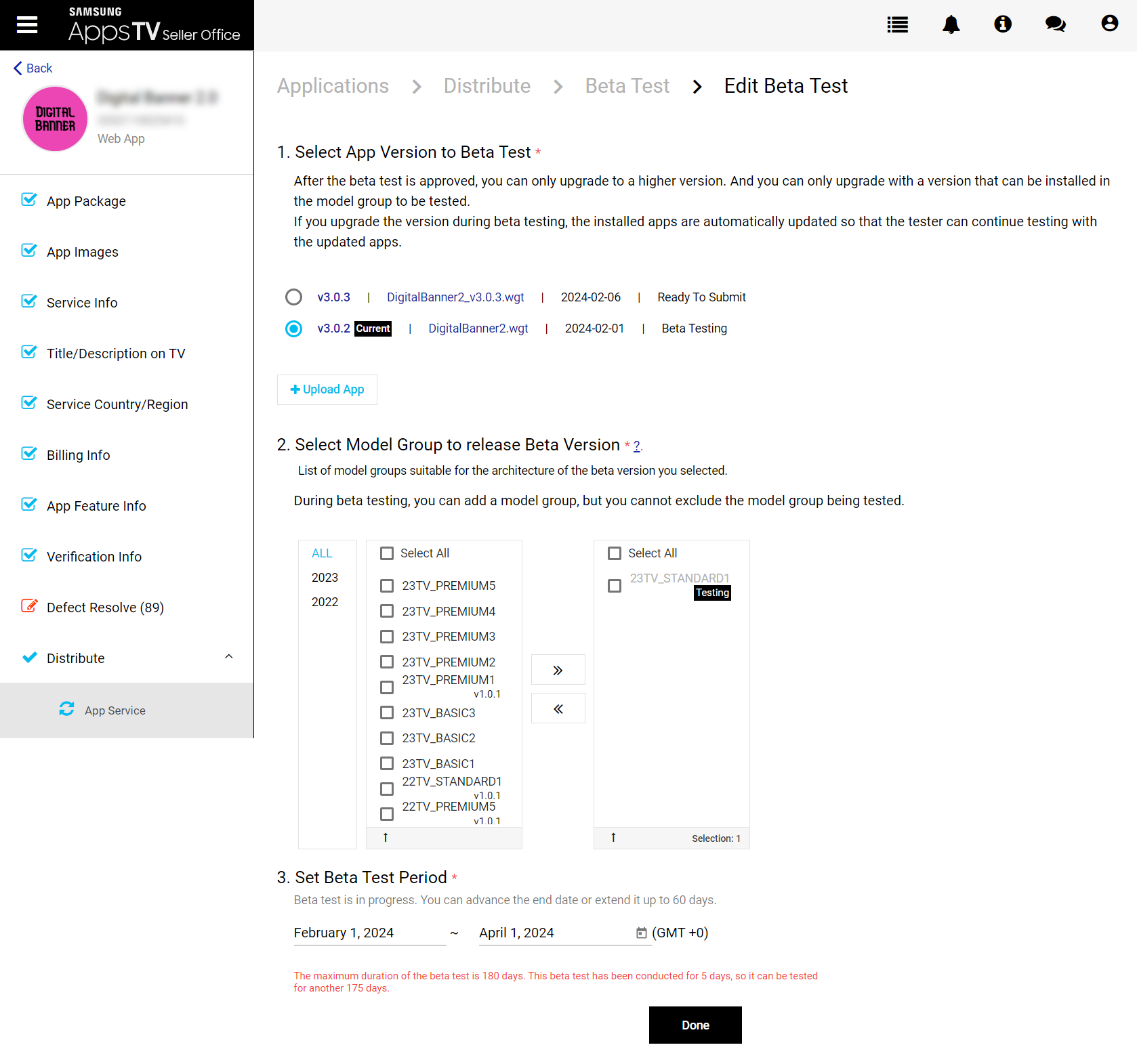Distributing Applications | Samsung Developer